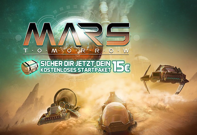 Mars Tomorrow Startpaket im Wert von 15 € . Mars Tomorrow Spiel