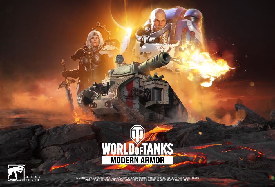 Das Warhammer 40.000-Universum trifft auf World of Tanks Modern Armor ...