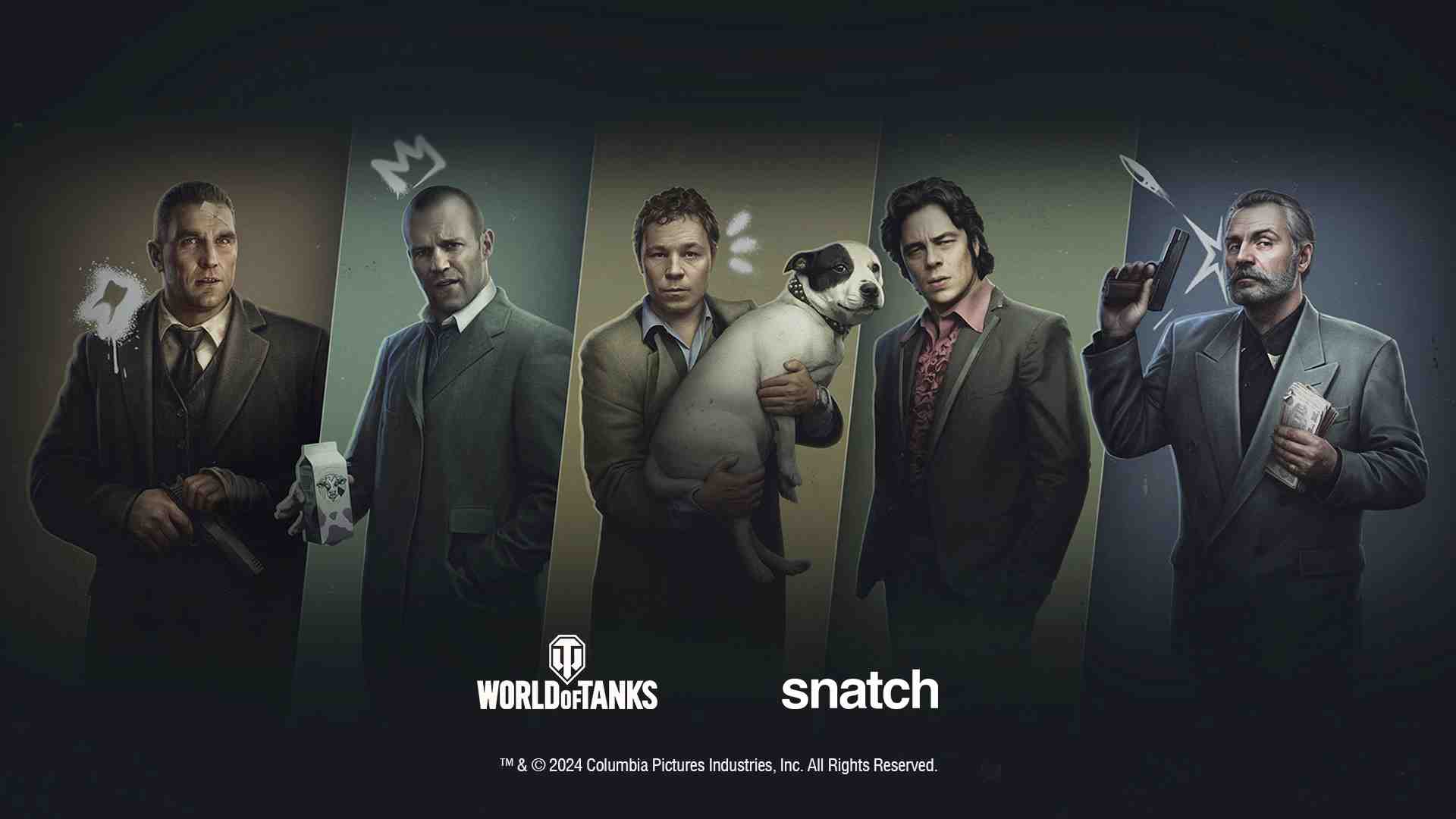 Snatch Movie-Charaktere schließen sich World of Tanks an MMORPG